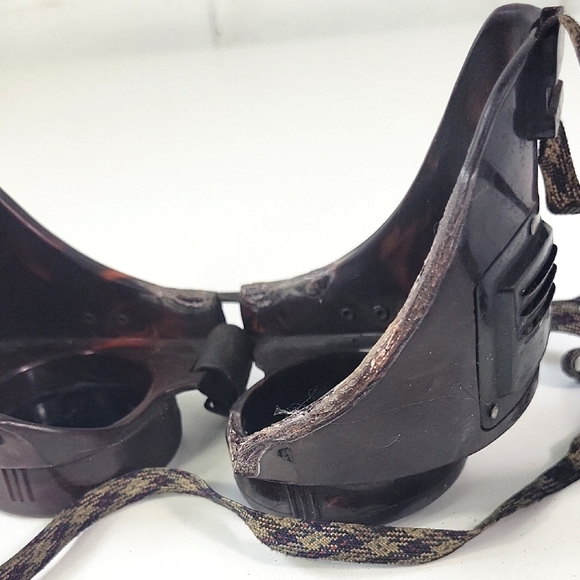Accessories | Vintage Steampunk Welding Goggles Tortoise Plastic | Poshmark